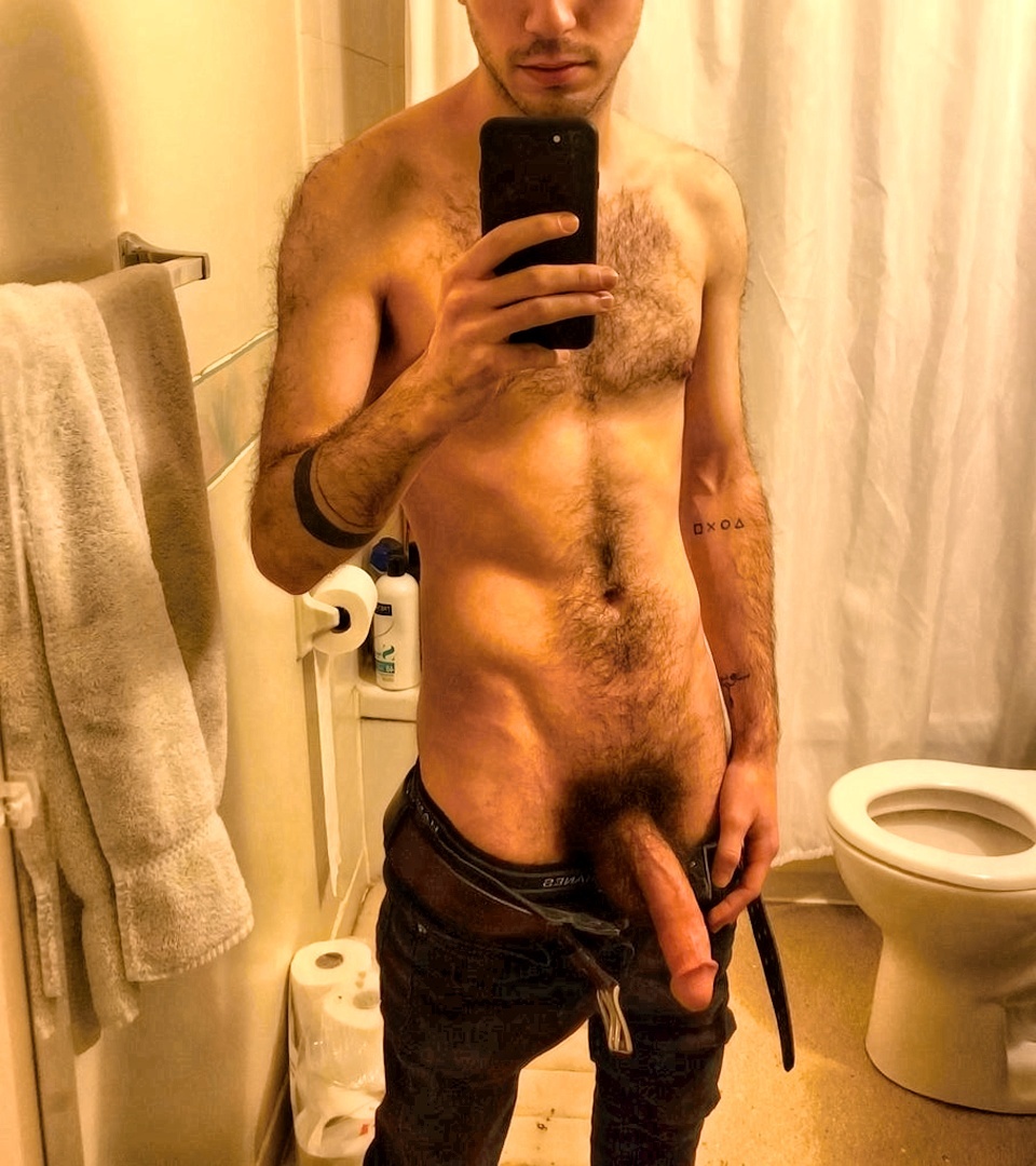 Selfies Skinny Hairy Big Clean Cut Cock Lpsg
